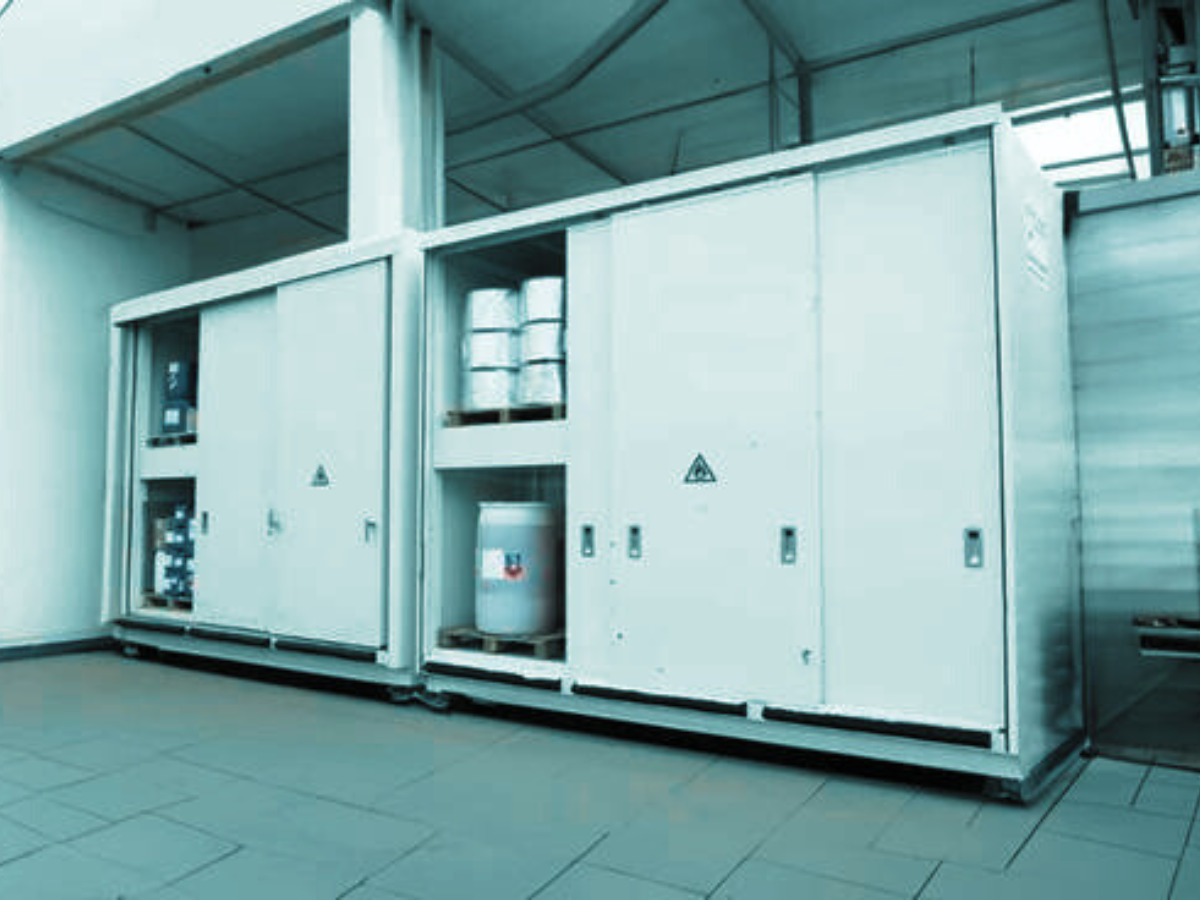 How Neuhaus uses bunded storage units to safely store their alcohol st ...