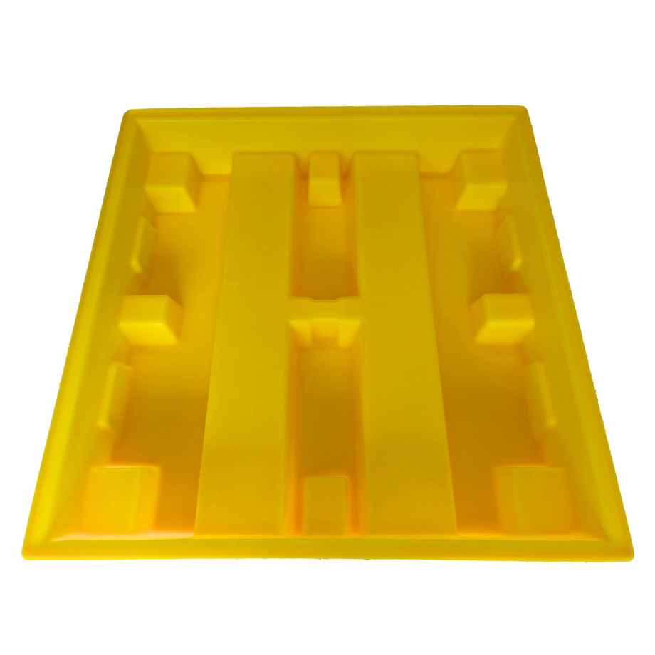 Low Profile Plastic Drum Spill Pallet (For 4 Drums) – Emtez