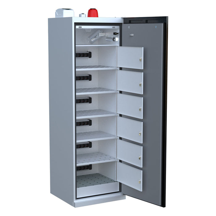 LithiumVault FirePro® Single-Phase Locker Cabinet with Control Panel ...