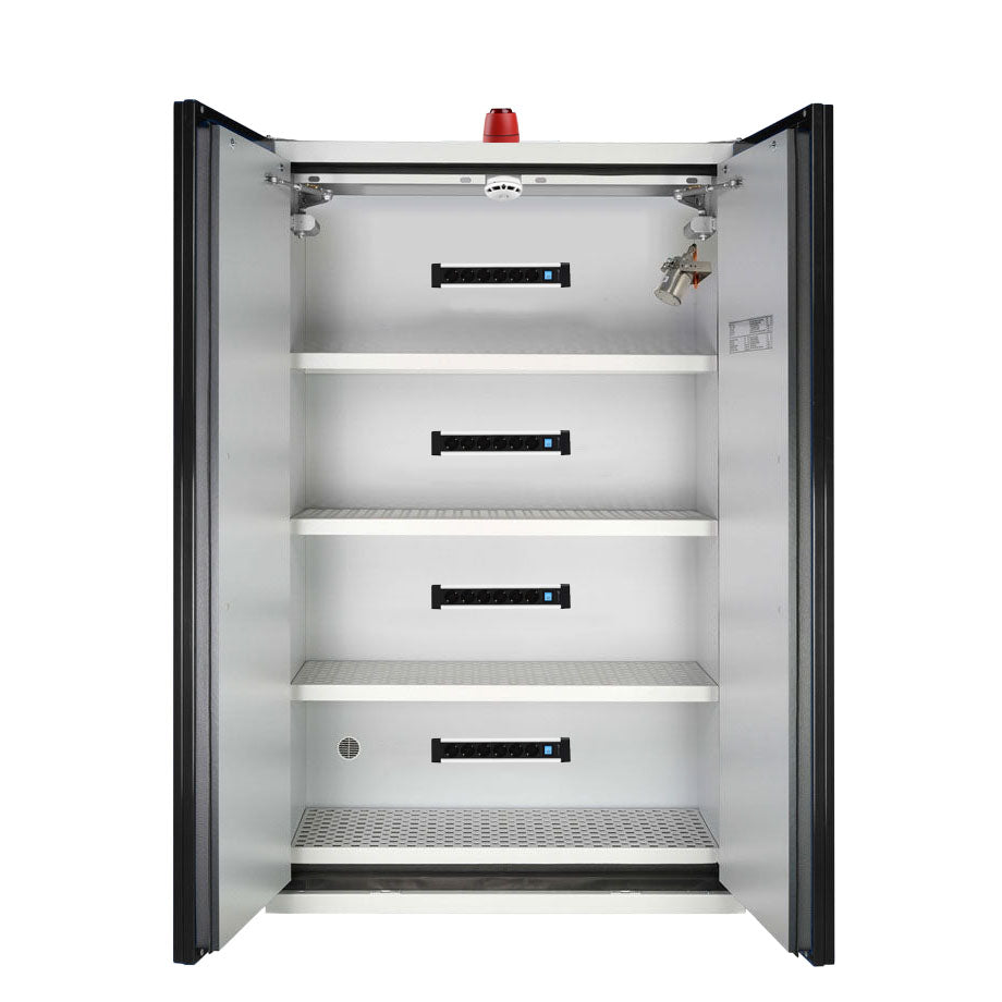 LithiumVault FirePro® Three-Phase Cabinet with Control Panel & Chargin ...