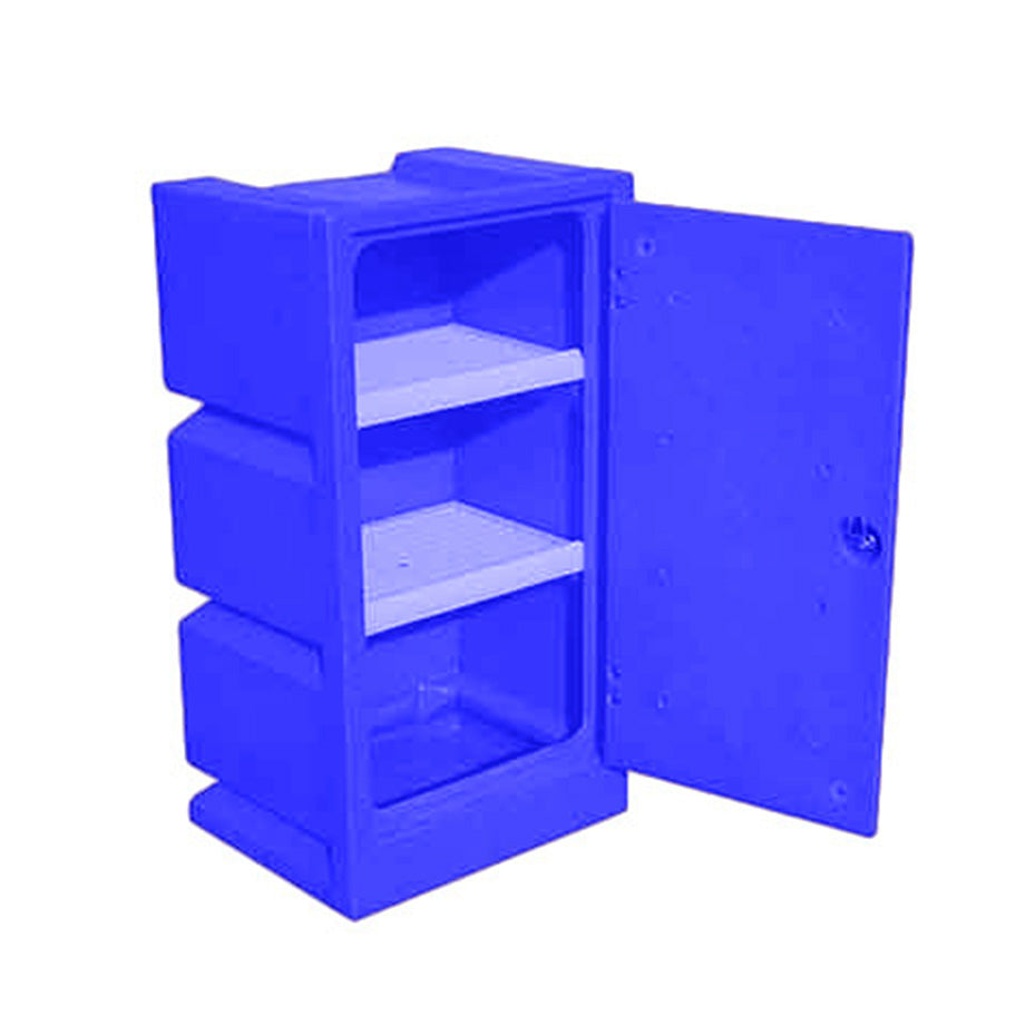(Clearance) Blue 17ltr COSHH Storage Cupboard - PSC1 ||L534 x W420 x H ...