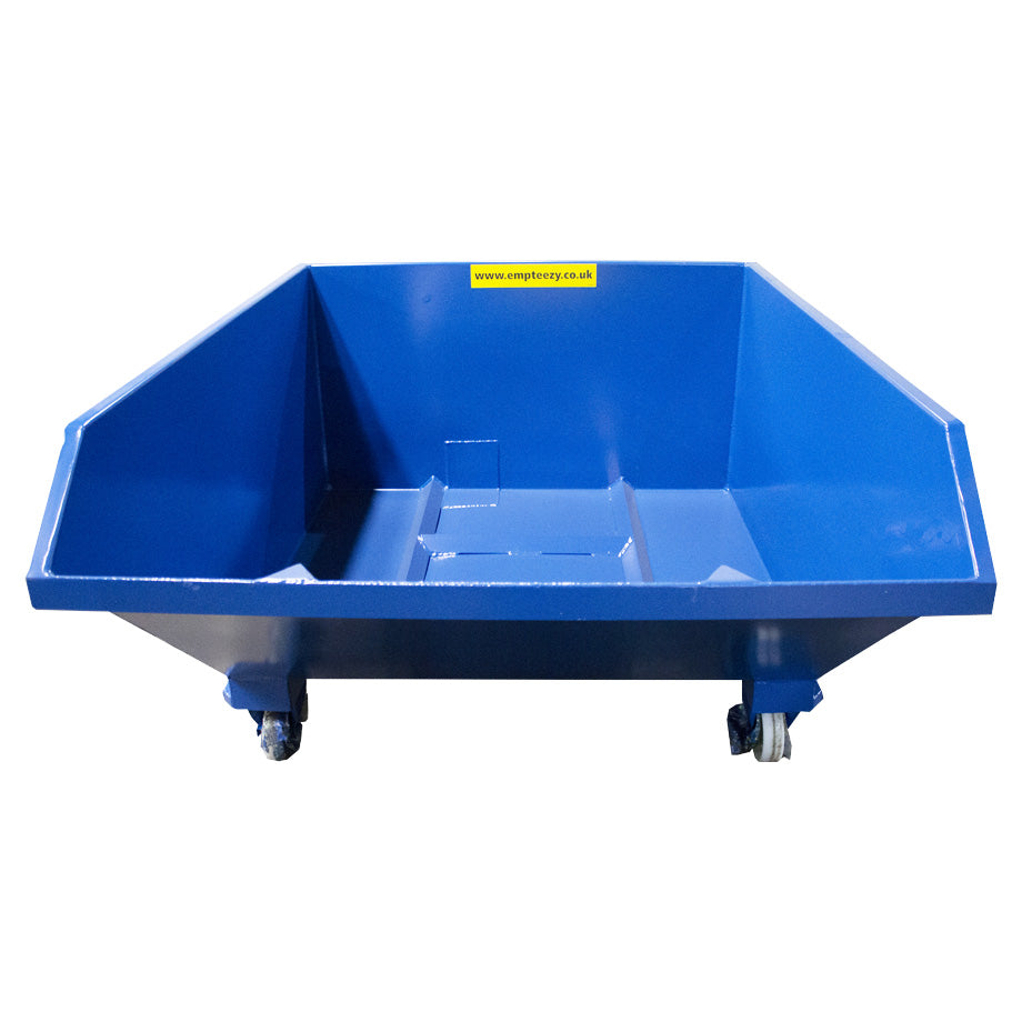 Auto Tipping Skip (1.1m³ on Castors) – Empteezy