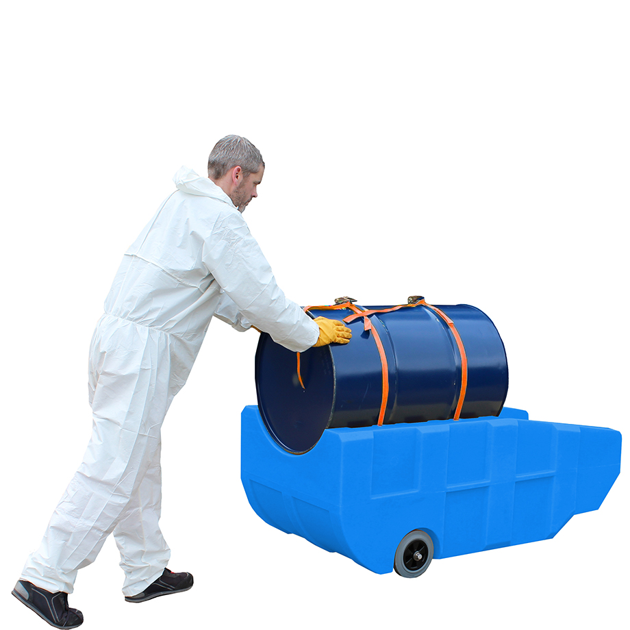 Single Drum Trolley (230ltr Sump Capacity) – Emtez