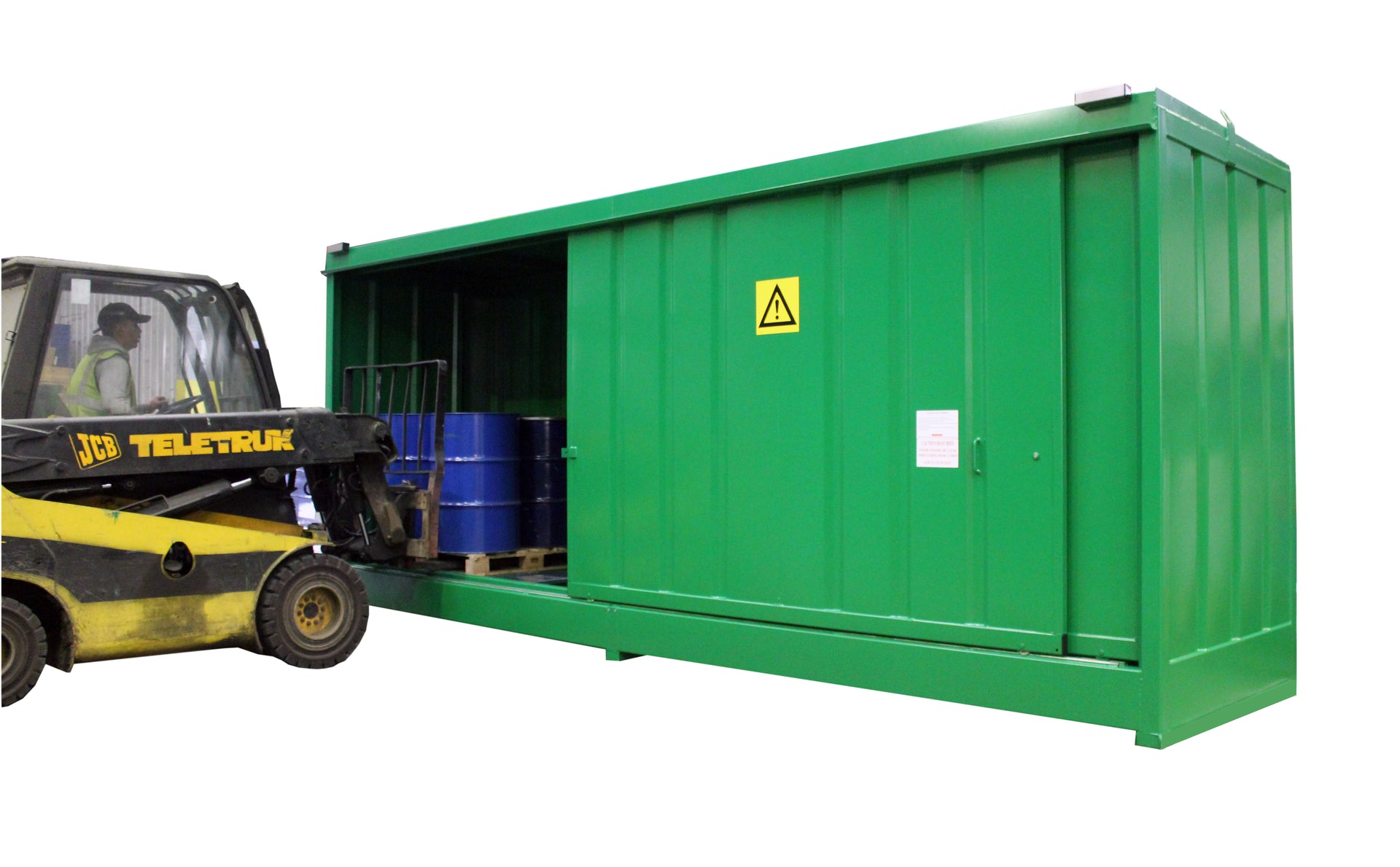 Empteezy Bunded Store (To Hold 16 Drums) - DPU16-4HS – Emtez