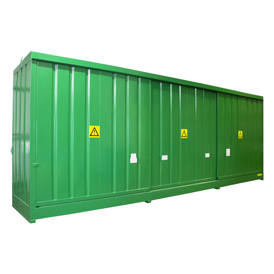 Drum / IBC Bunded Store (To Hold 48 Drums or 12 IBC) – Emtez