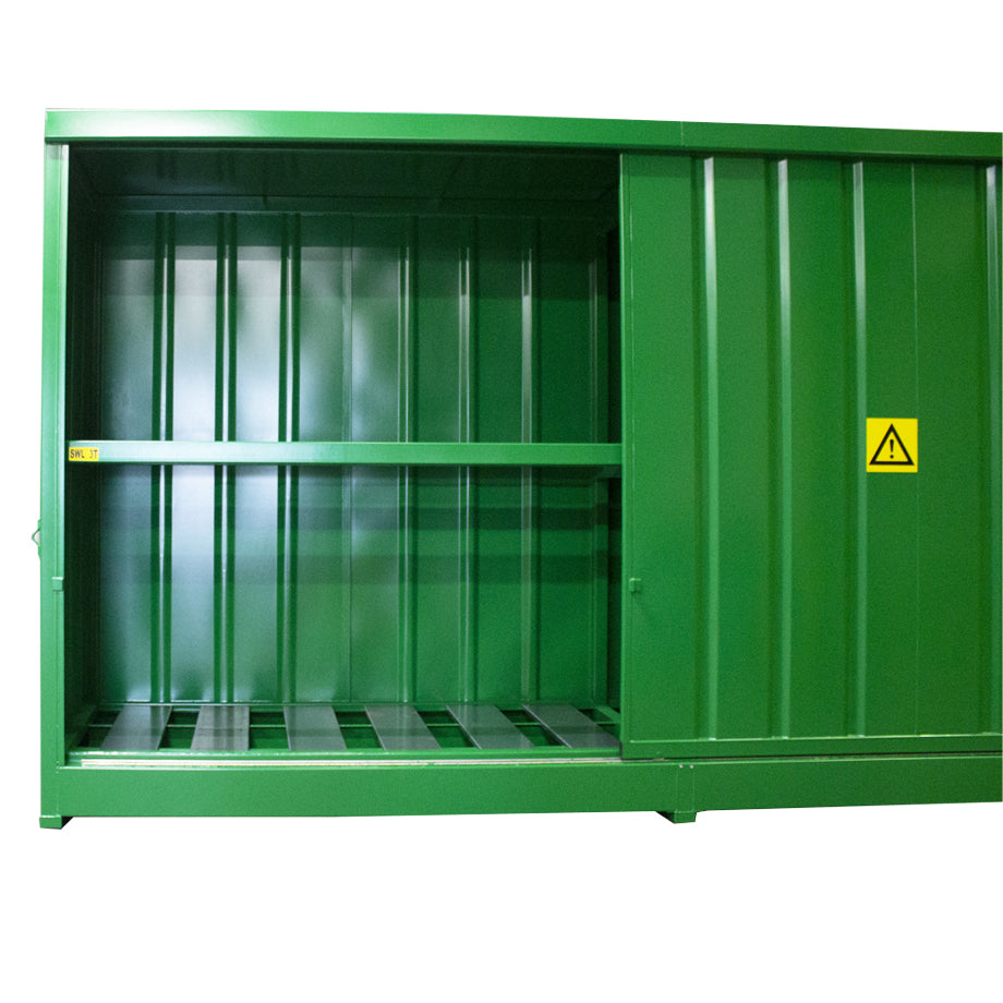 Drum / IBC Bunded Store (To Hold 48 Drums or 12 IBC) – Emtez