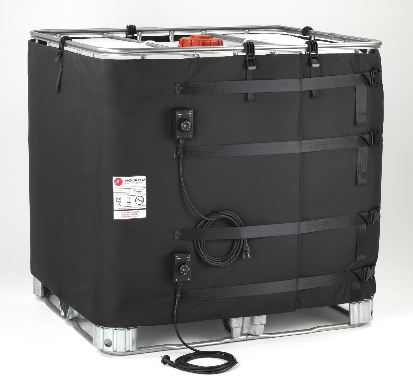 IBC Heater (Thermostat: 0°C to +40°C or 0°C to +90°C or Digital) – Emtez